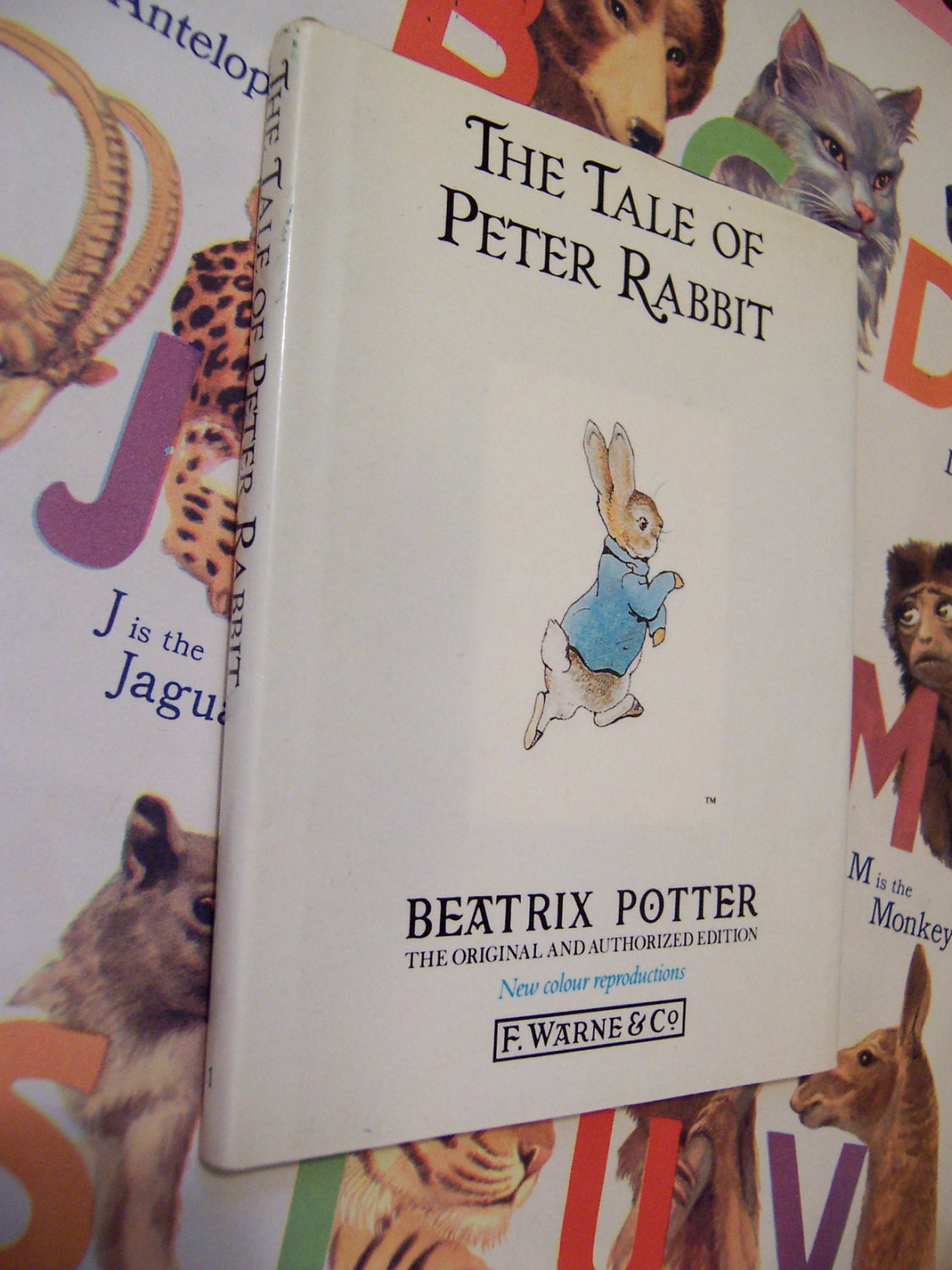 Book / the tale of peter rabbit | Etsy