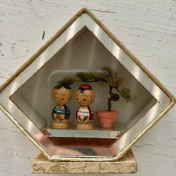 Japanese Kokeshi Box - Etsy
