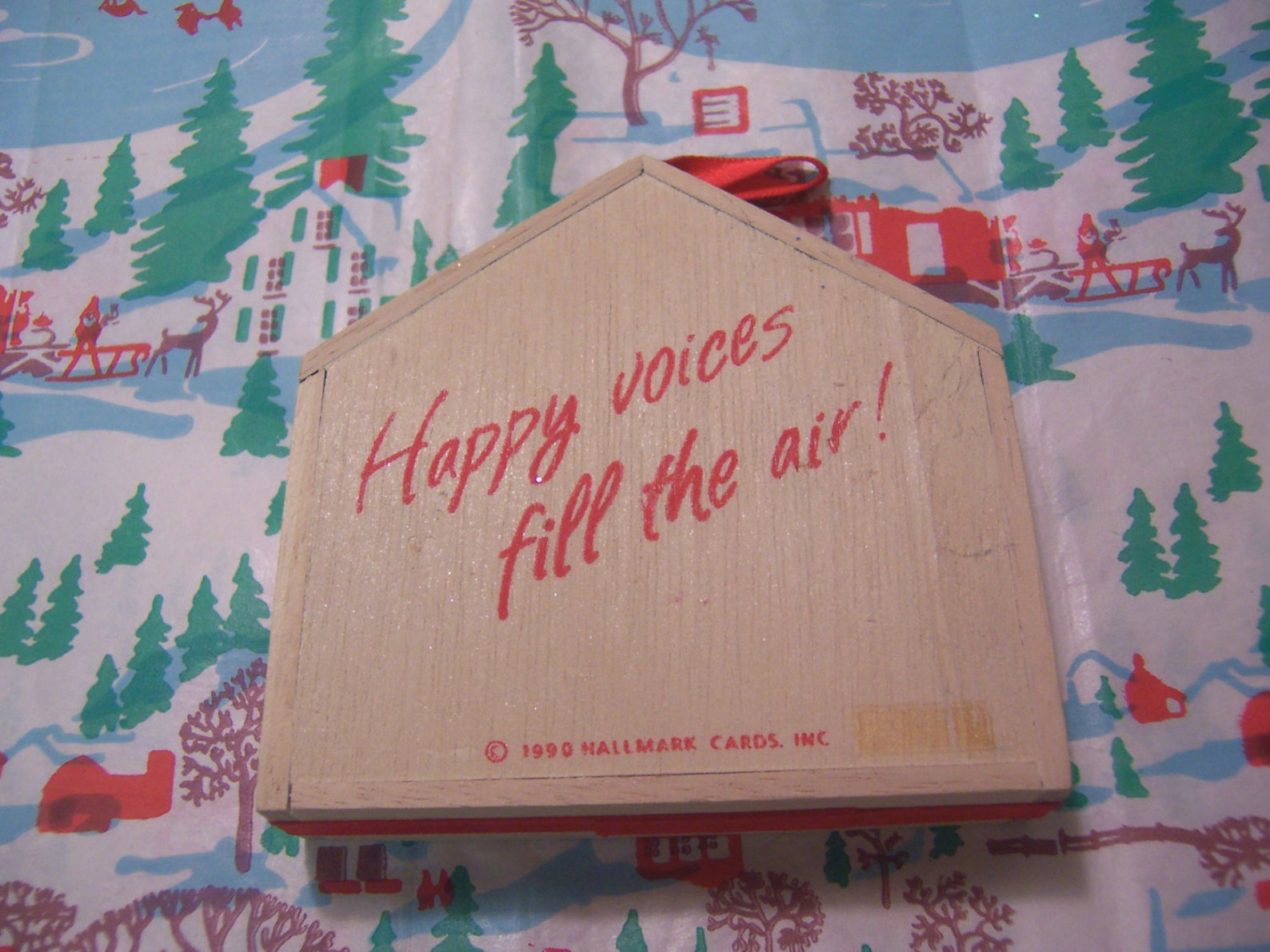 Ornament / hallmark shadow box ornament | Etsy