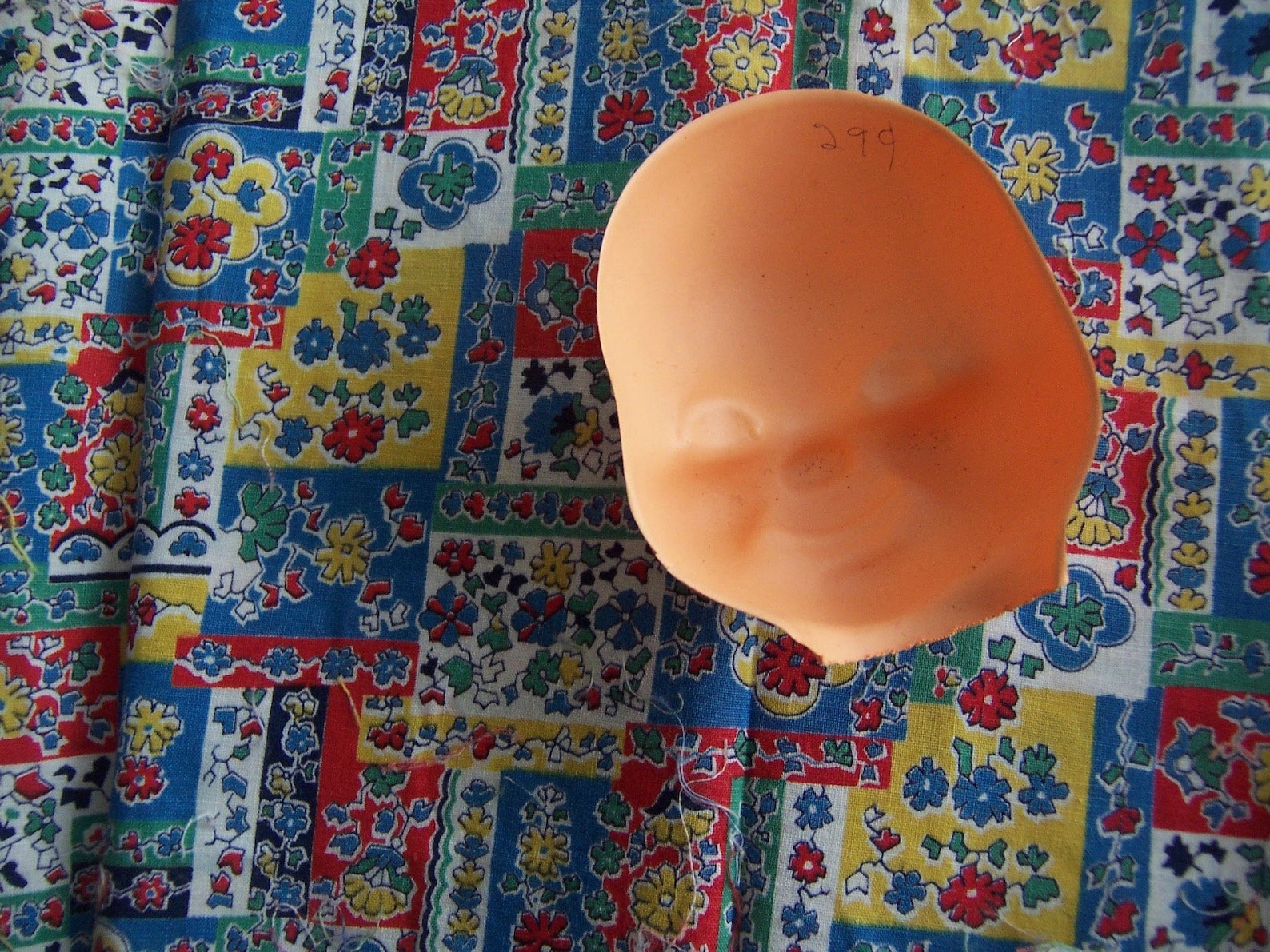 Doll Parts / Rosy Cheeks Thin Doll Face - Etsy