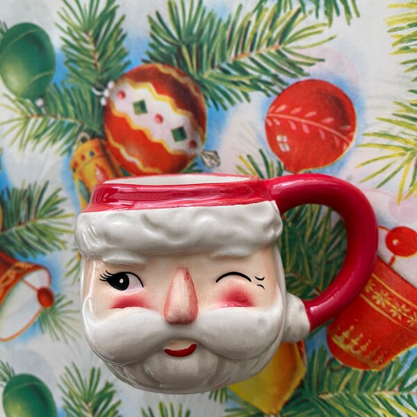 Santa Mug - Etsy