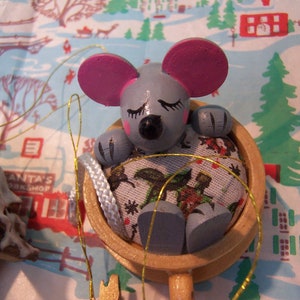 Ornaments / Bird Mouse and Reindeer Ornaments - Etsy