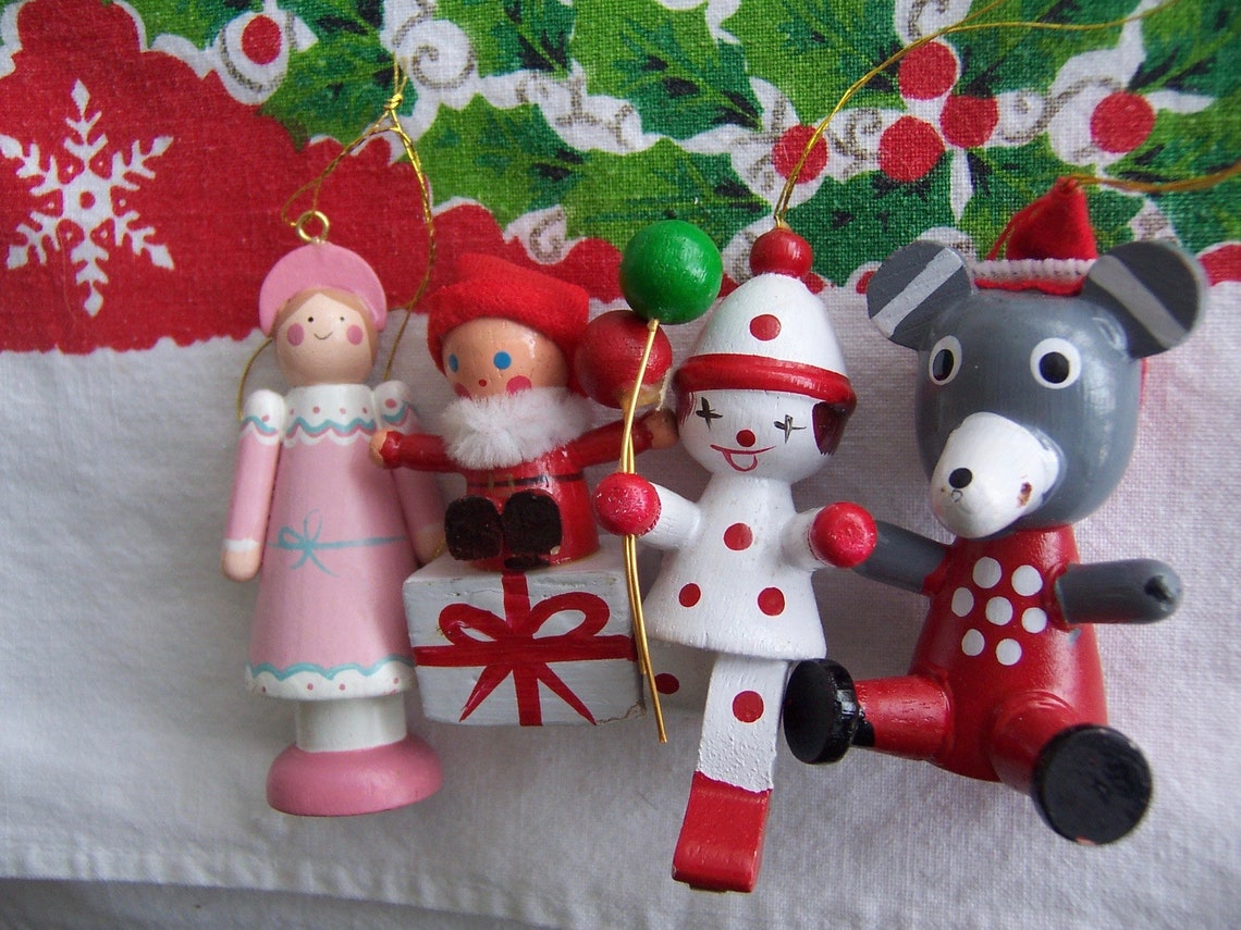 Christmas Character Ornaments - Etsy