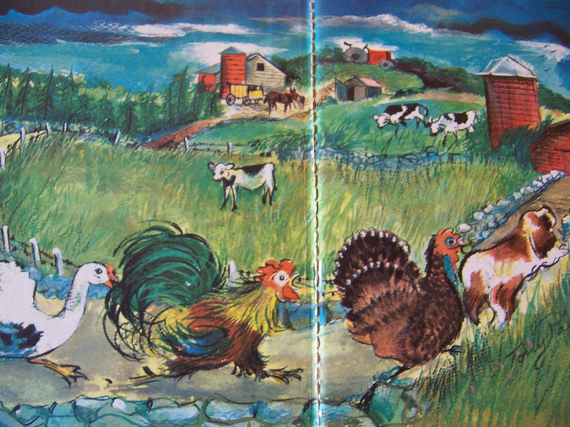 Book / Henny Penny and Chicken Little - Etsy