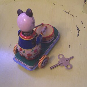 Tin Panda Bear Wind up Toy - Etsy