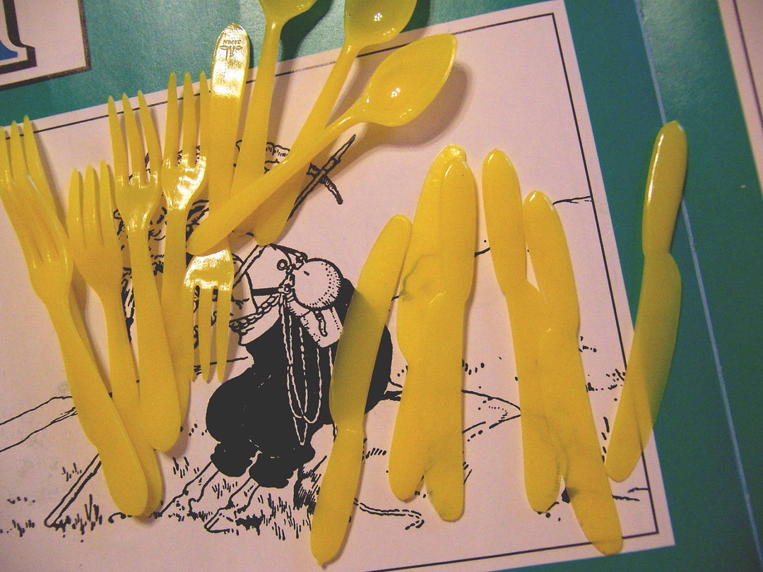 Forks / Plastic Toy Forks, Knives and Spoons - Etsy