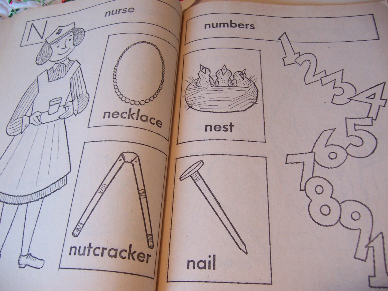 Coloring Book / 1973 Abc - Etsy