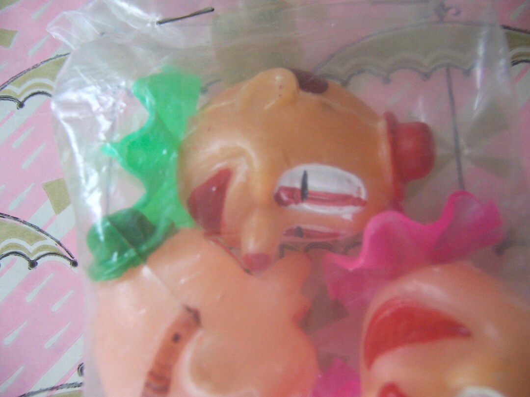 Cake Topper / Clown Head Cake Toppers - Etsy