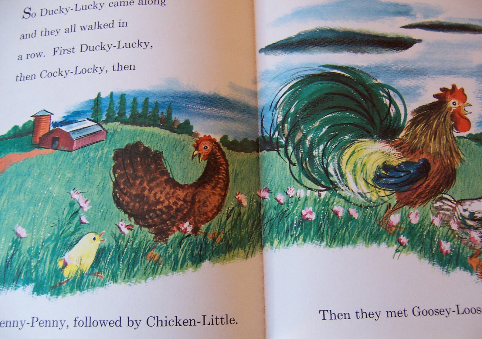 Book / henny penny and chicken little | Etsy