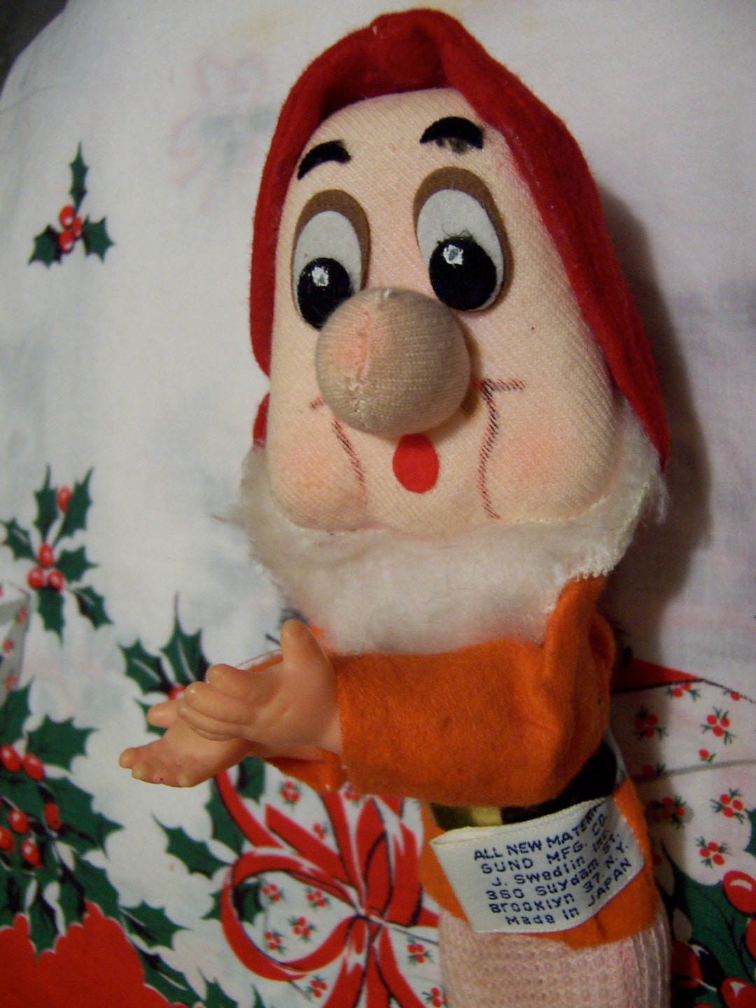 Dwarf / Doll / Gund Seven Dwarf Stuffed Toy - Etsy