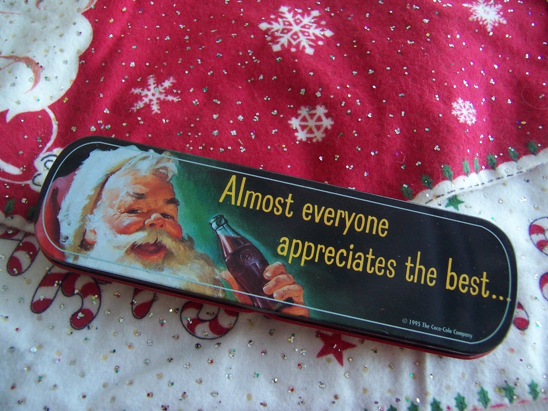 Tin / Coca Cola Tin Box / 1995 - Etsy