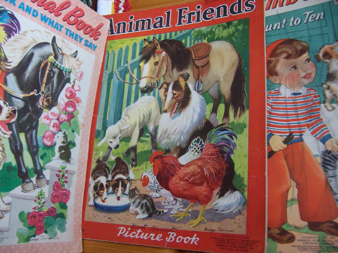 Books / Three Large Collectable Children's Books - Etsy