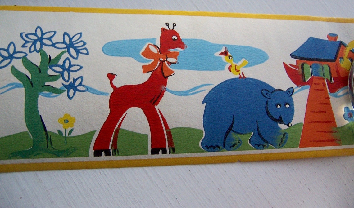 Paper / Vintage Roll of Paper Border - Etsy