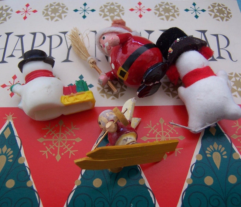 Christmas / Vintage Variety of Random Decorations - Etsy