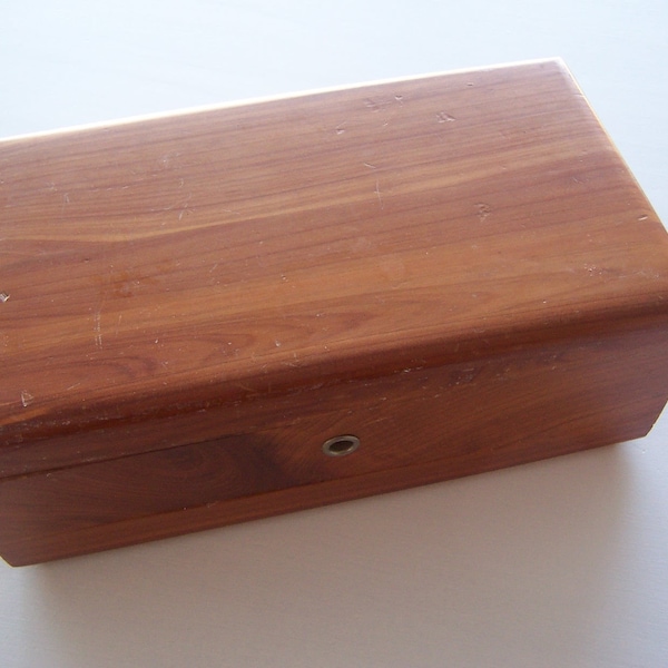 Lane Cedar Chest Jewelry Box - Etsy