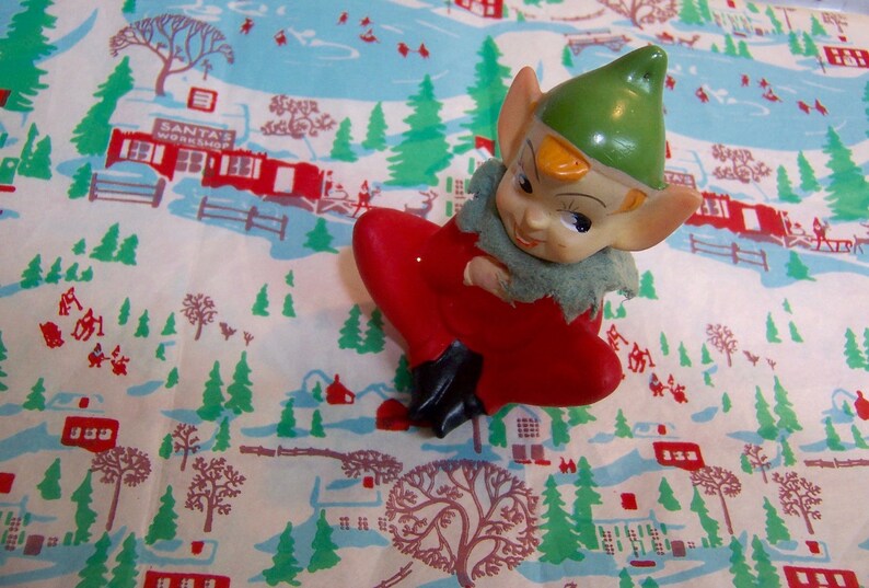 Elf / Rubber Pixie Elf - Etsy