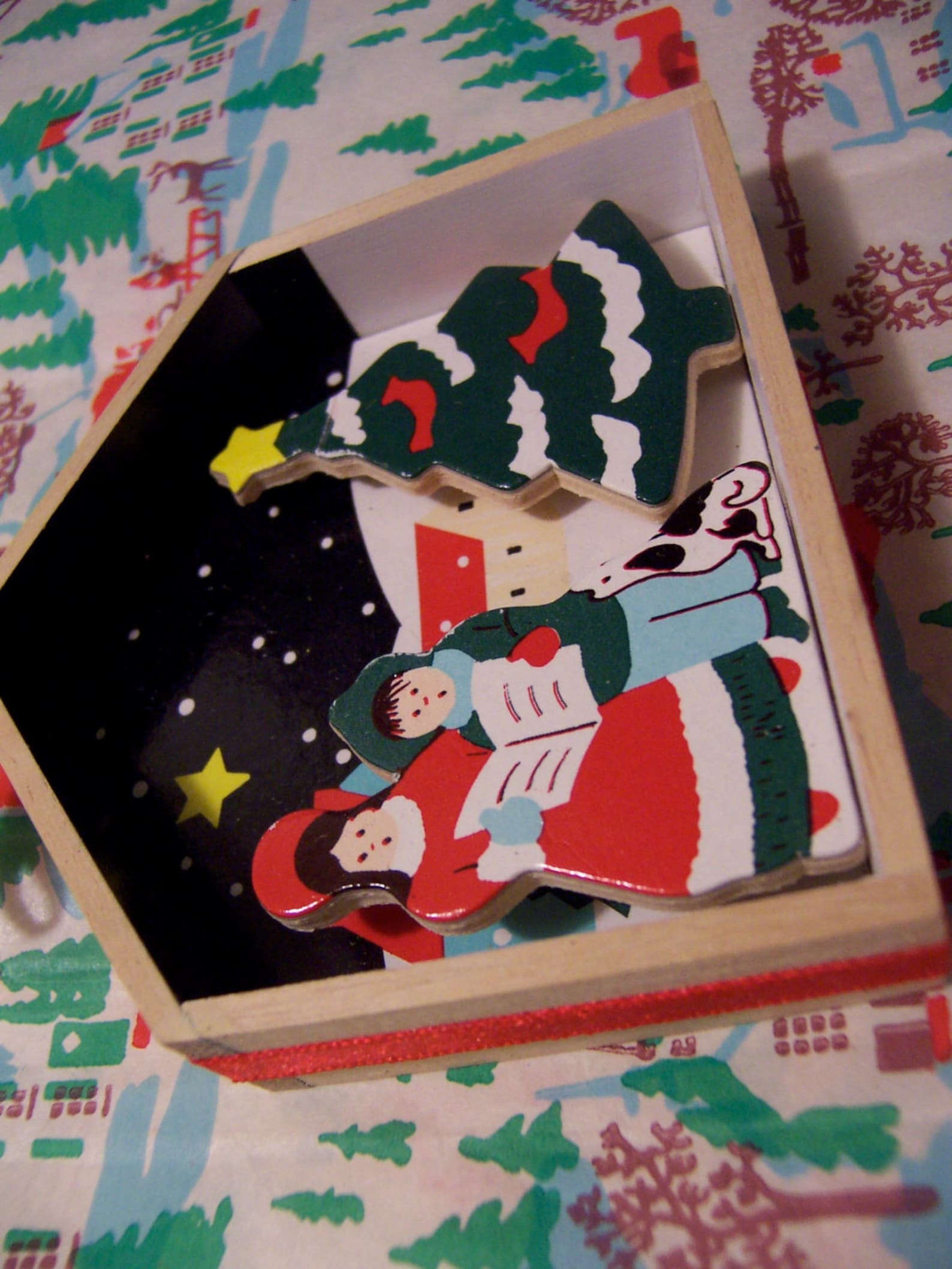 Ornament / hallmark shadow box ornament | Etsy