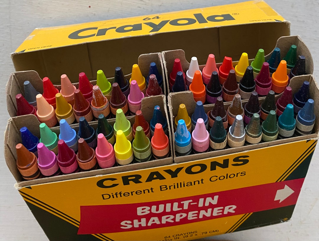 Crayons / Binney & Smith Crayola Crayons - Etsy
