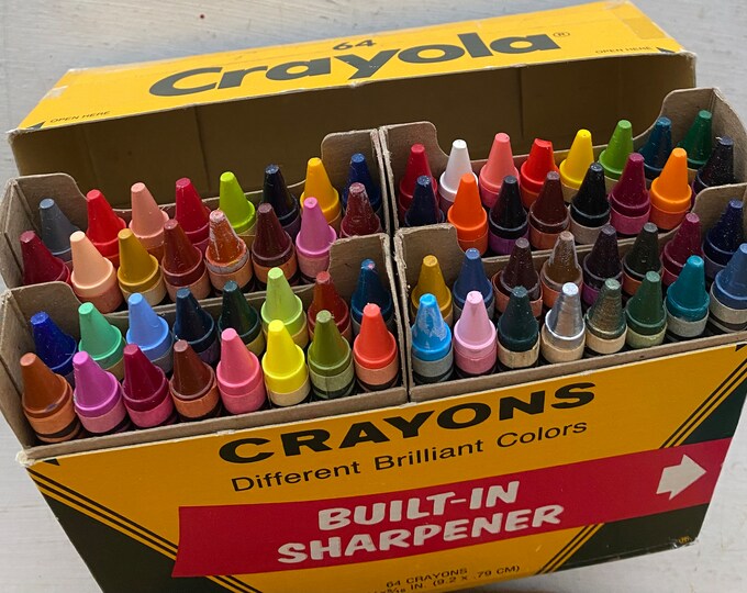 Crayons / Binney & Smith Crayola Crayons - Etsy