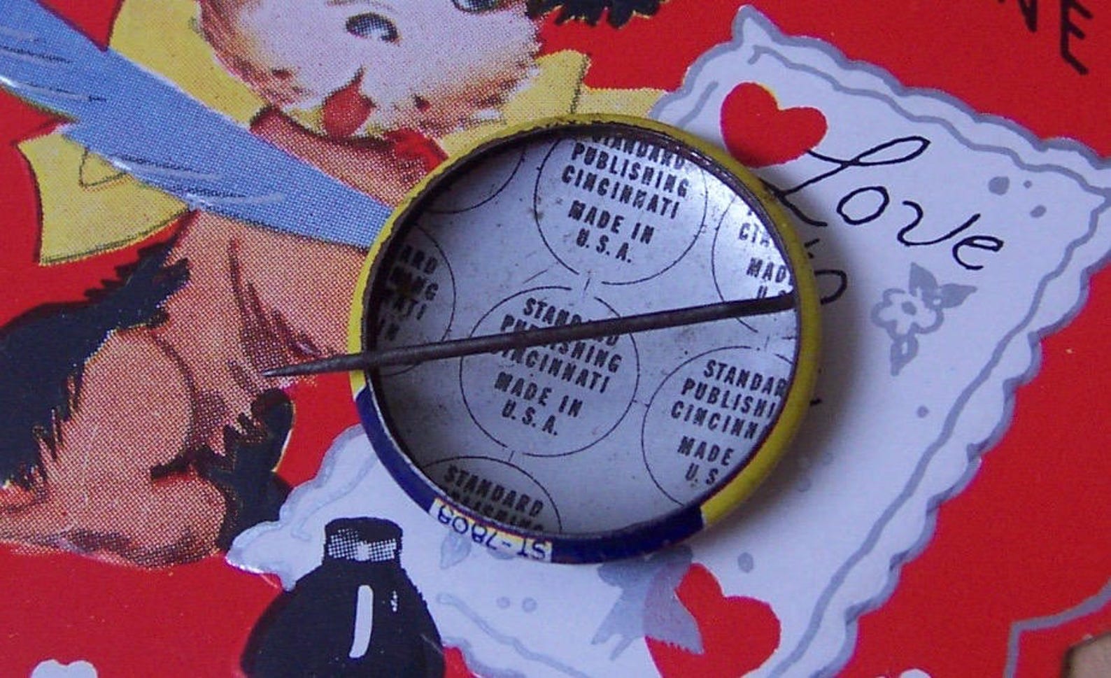 Pin / Tin Happy Birthday Pin - Etsy