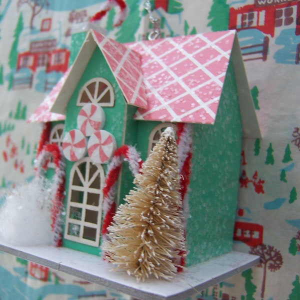 Paper House Ornament - Etsy