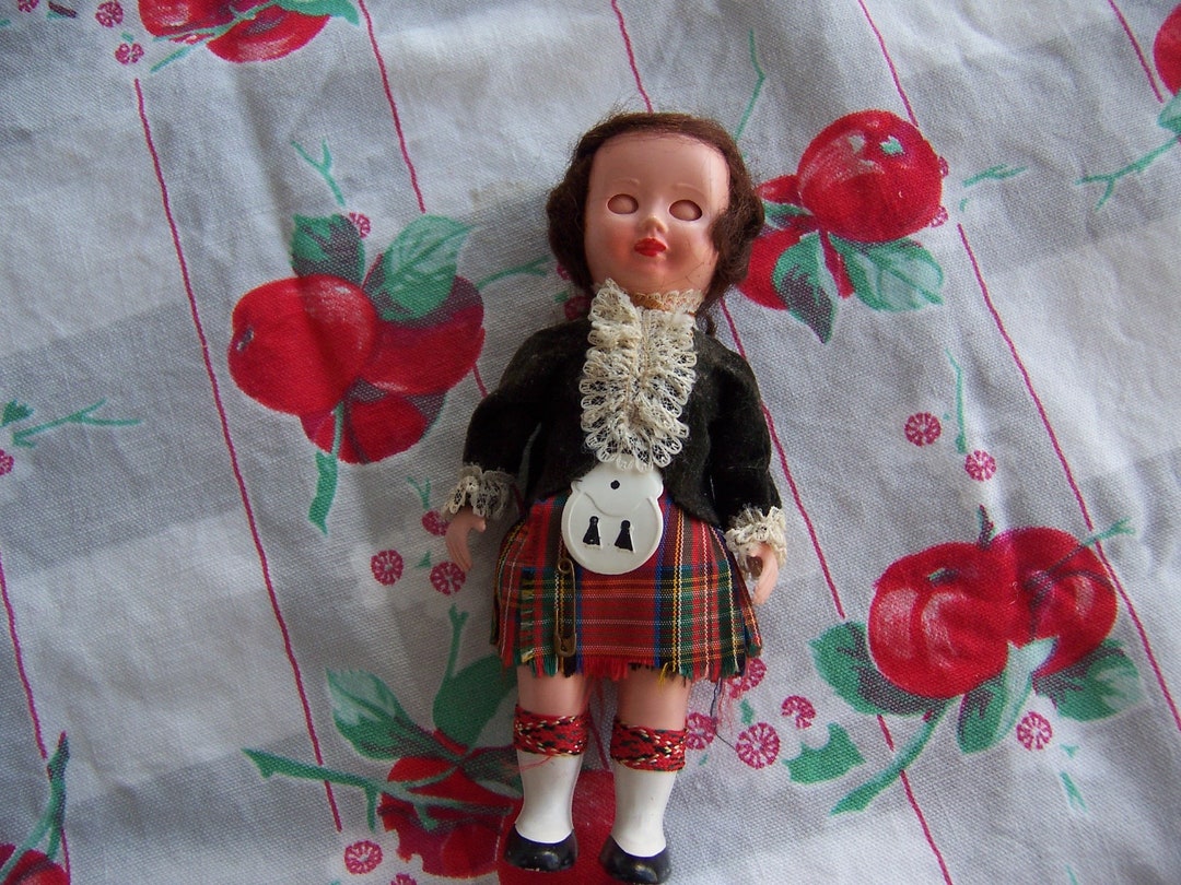 Doll / Scottish Doll With Traditional Costume - Etsy