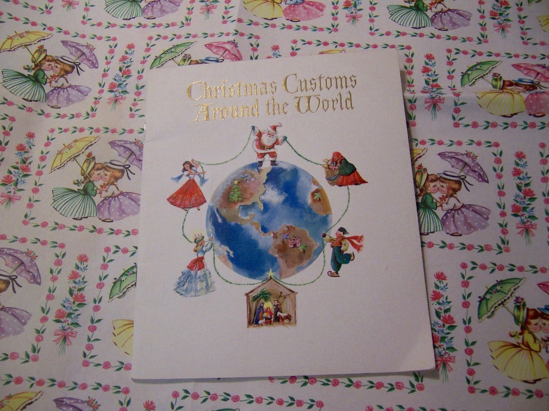 Book / Christmas Customs Around the World - Etsy