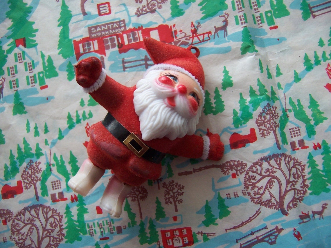 Santa / Vintage Rosy Cheeks Santa - Etsy