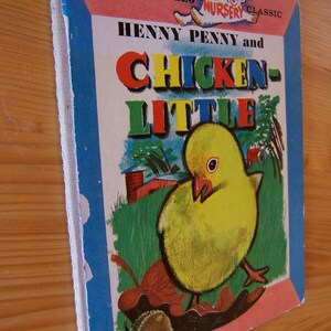 Book / Henny Penny and Chicken Little - Etsy