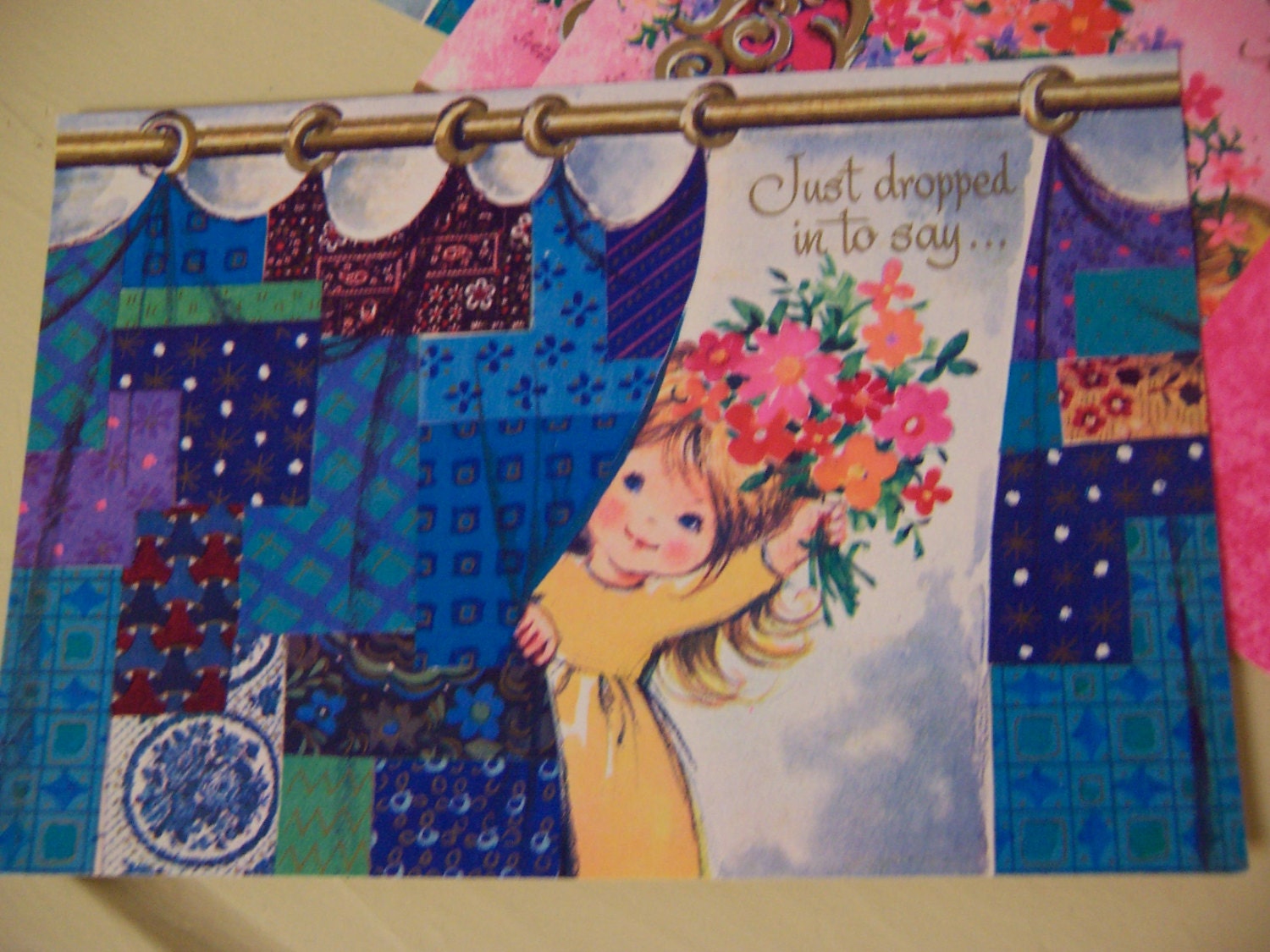 Cards / Six Sweet Adorable Vintage Cards | Etsy