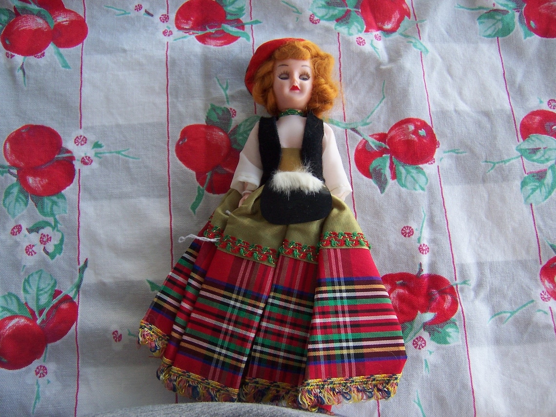 Doll / Scottish Doll With Traditional Costume - Etsy