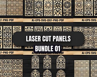 65 Templates for Decorative Partitions, Panel, Screen, Lanterns, CNC ...