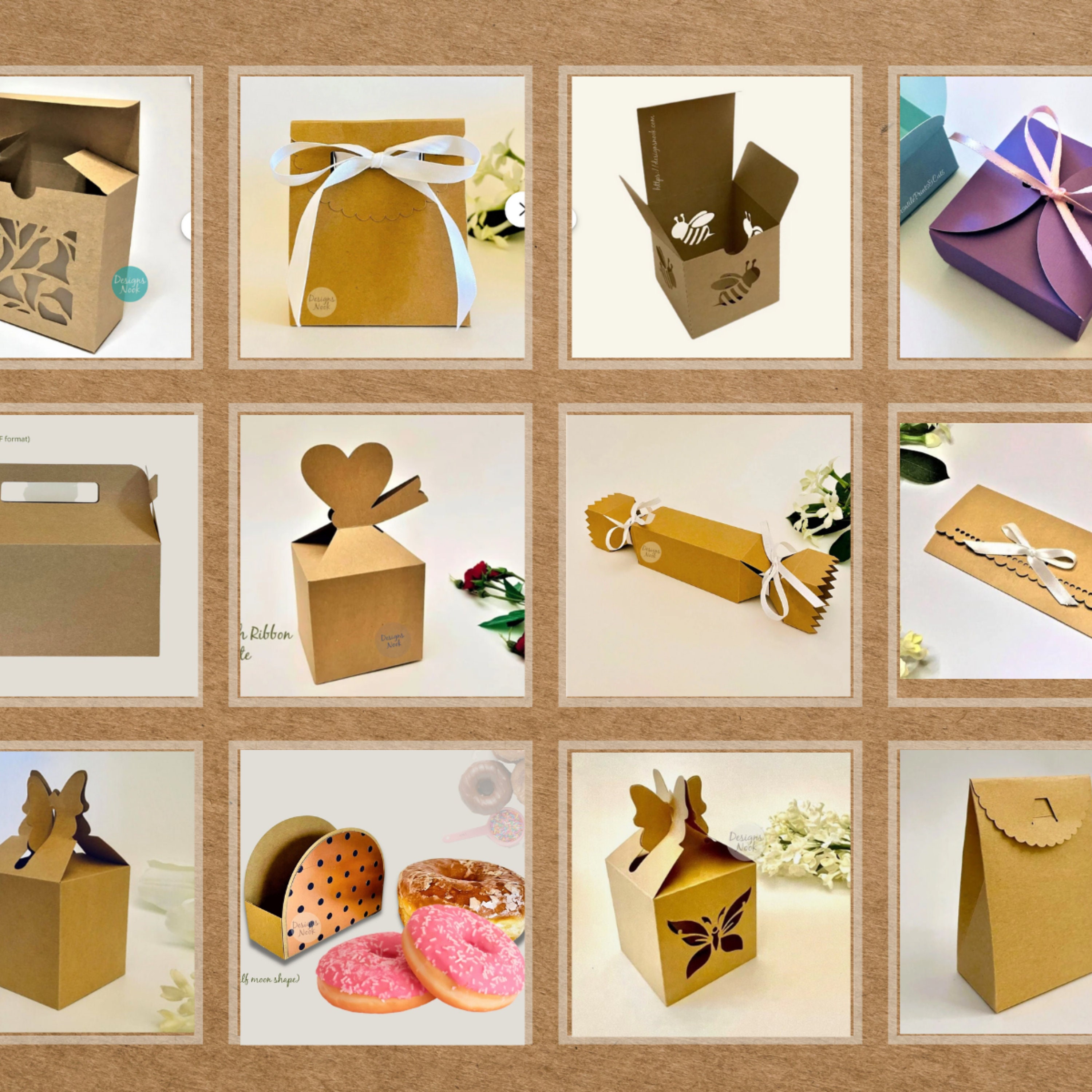 71 SVG Bundle, 3D Box Templates 3D Made Exclusively for Cricut ...