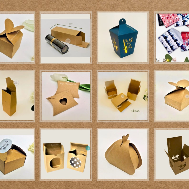 71 SVG Bundle, 3D Box Templates 3D Made Exclusively for Cricut ...