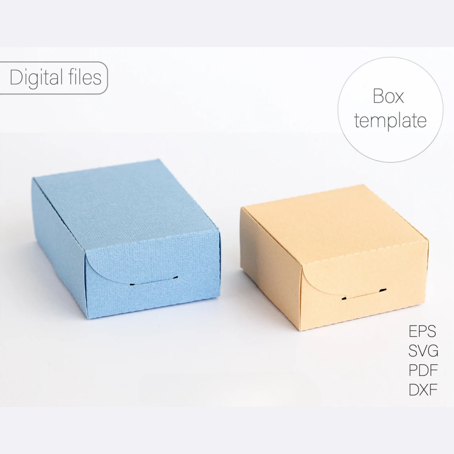 Gift Box SVG SET of 3 Jewelry Box Svg Box Template Svg Cricut Box Svg ...