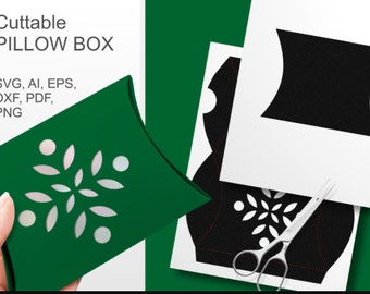 Small Business Box Bundle SVG, Cube Box, Pillow Box, Rectangle Box ...