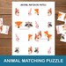 Color Pattern Activity, Printable Pattern Matching Game for Kids - Etsy