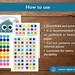Color Pattern Activity, Printable Pattern Matching Game for Kids - Etsy