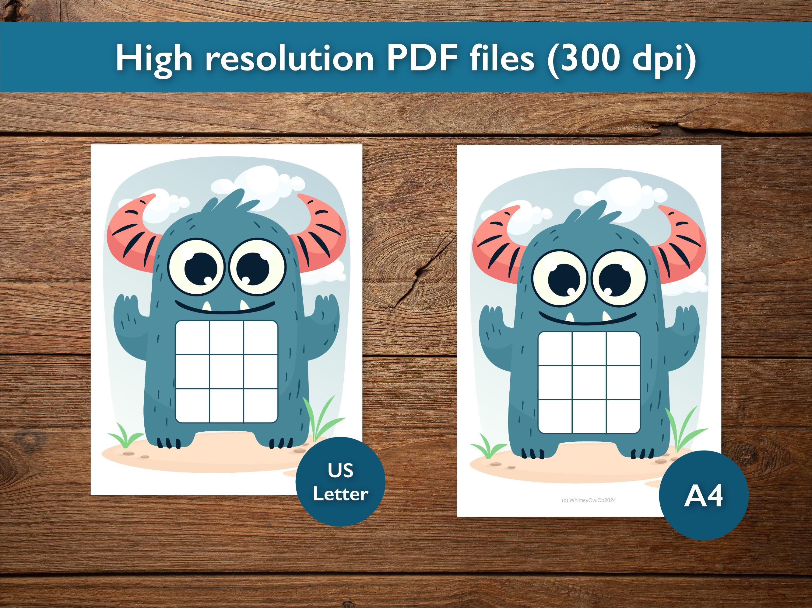 Color Pattern Activity, Printable Pattern Matching Game for Kids - Etsy