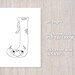 Cute Monster Letters Alphabet Coloring Pages, Educational Activity ...
