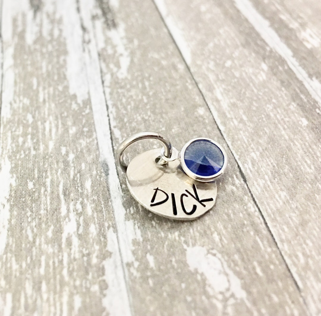 Engrave Name Charm, Personalized Tag, Engraved Tag, Hand Stamped ...