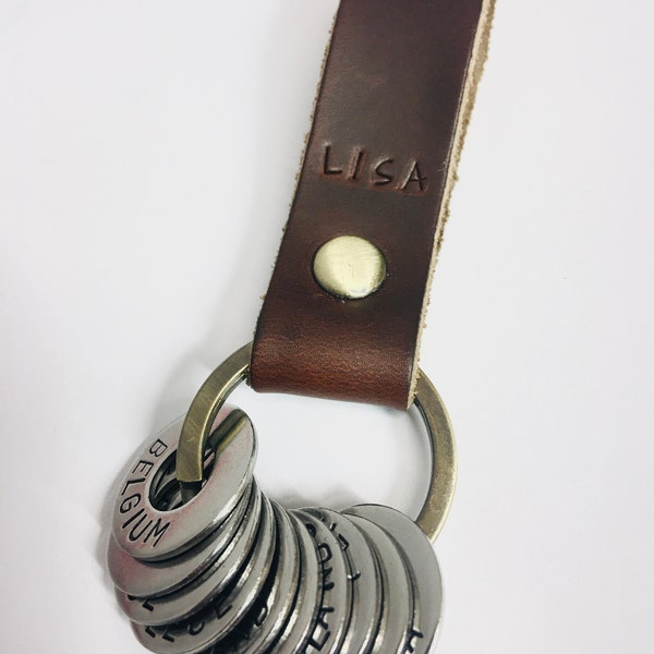 Travel Keychain - Etsy