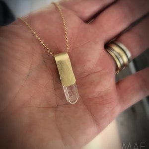 Gold Crystal Necklace, Crystal Jewelry, Ready to Ship Jewelry, Festival ...