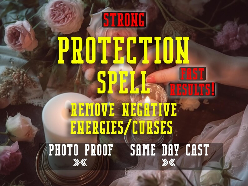 STRONG PROTECTION Spell | Remove Negative Energies/curses/hex | Aura ...