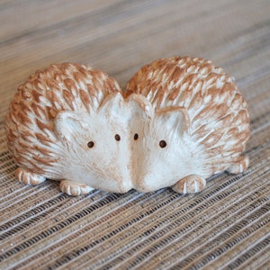 Rustic Hedgehogs Wedding Cake Topper Bride Groom Personalized With Your ...