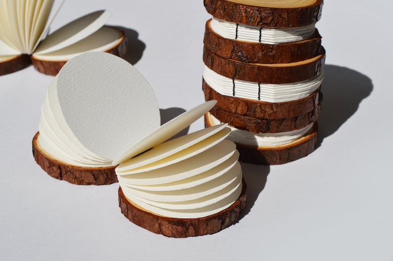 Genuine Tree Branch Slice Art Journal / Blank Book / Micro - Etsy