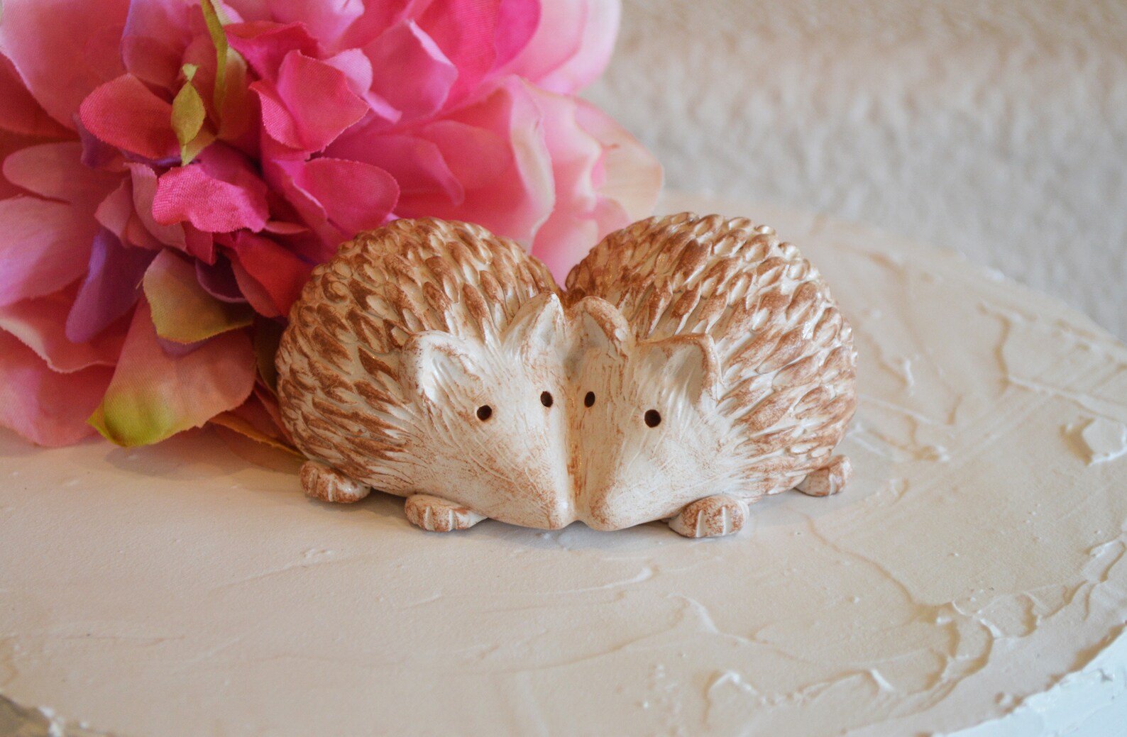Hedgehogs Snuggling Wedding Cake Topper / Bride Groom / - Etsy