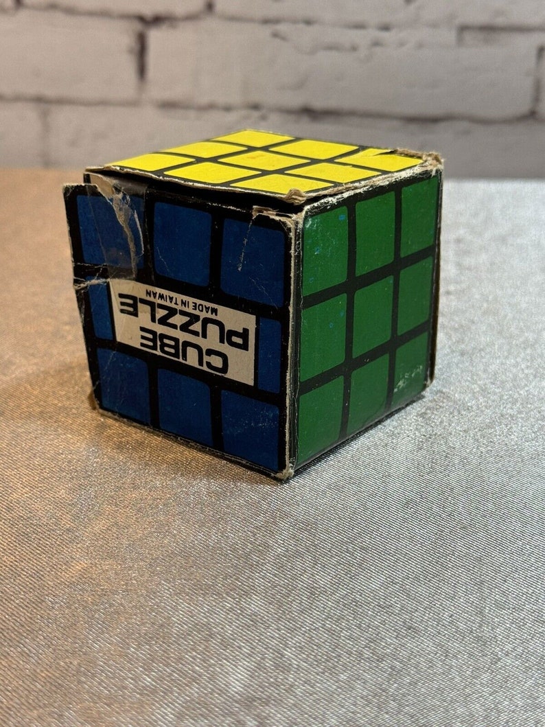 Vintage 1981 Rubiks Cube Puzzle Chadwick Miller 95205 With Original Box ...