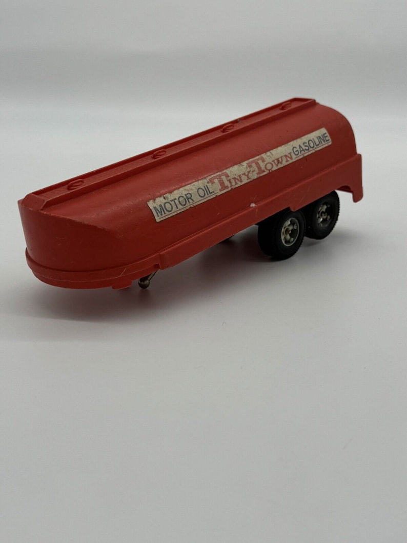 Vintage Hubley Kiddie Toy Tiny Town Motor Oil & Gasoline Tanker 1950's ...