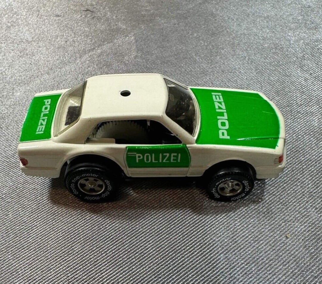 Darda Motor Polizei Police Car White Green - Etsy